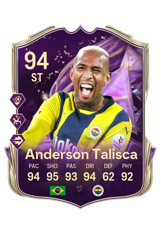 EA FC 25 Anderson Talisca - Share Images - | FUTWIZ