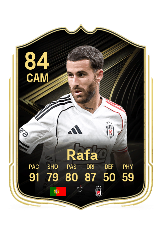 Rafa EA fc26 TOTW - rated 84