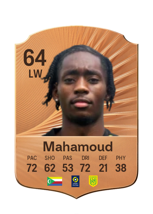 Adel Mahamoud EA fc26 Bronze Rare - rated 64