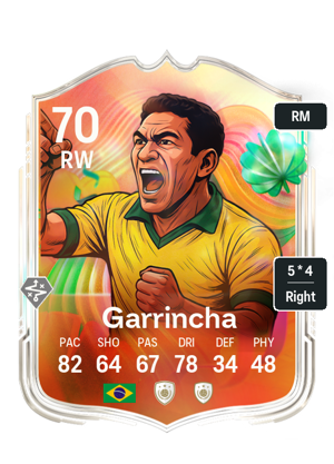 Garrincha EA FC26 World Tour Silver Superstars - rated 70