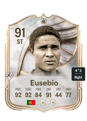 Eusebio EA FC26 Icon - rated 91