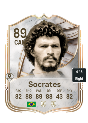 Socrates EA FC26 Icon - rated 89