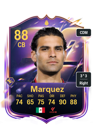 Rafael Marquez EA FC26 Hero - rated 88