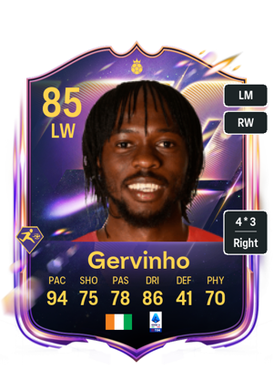 Gervinho EA FC26 Hero - rated 85