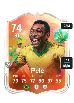 Pele EA FC26 World Tour Silver Superstars - rated 74