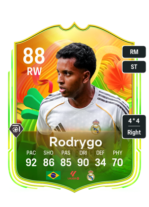 Rodrygo EA FC26 World Tour - rated 88