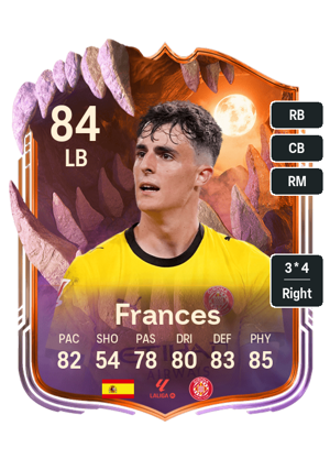 Frances EA fc26 Ultimate Scream - rated 84