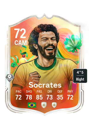 Socrates EA FC26 World Tour Silver Superstars - rated 72