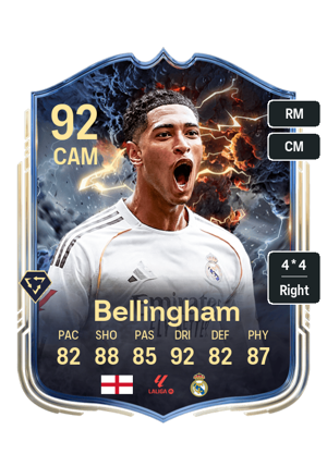 Jude Bellingham EA fc26 Thunderstruck - rated 92