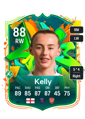 Chloe Kelly EA FC26 Joga Bonito - rated 88