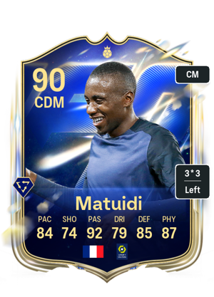 Blaise Matuidi EA FC26 TOTY HM Hero - rated 90