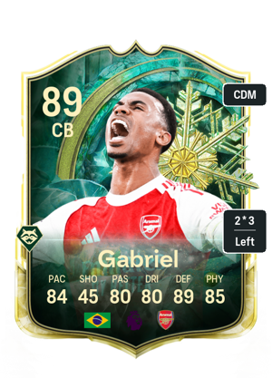 Gabriel EA FC26 Winter Wildcard - rated 89