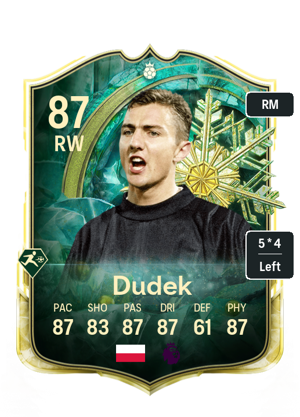 Jerzy Dudek EA FC26 Winter Wildcard Hero - rated 87