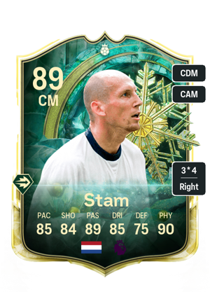 Jaap Stam EA FC26 Winter Wildcard Hero - rated 89