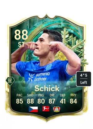 Patrik Schick EA fc26 Winter Wildcard - rated 88