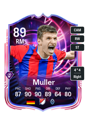 Thomas Muller EA FC26 Time Warp - rated 89