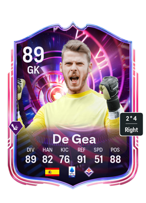 De Gea EA fc26 Time Warp - rated 89