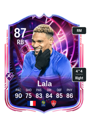 Kenny Lala EA fc26 Time Warp - rated 87