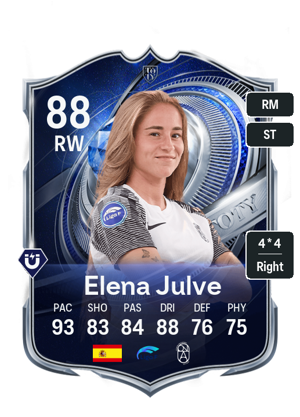 Elena Julve EA FC26 TOTY HM - rated 88