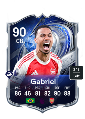 Gabriel EA FC26 TOTY HM - rated 90