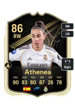 Athenea EA FC26 TOTW - rated 86