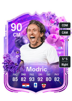 Luka Modric EA FC26 FUT Birthday - rated 90