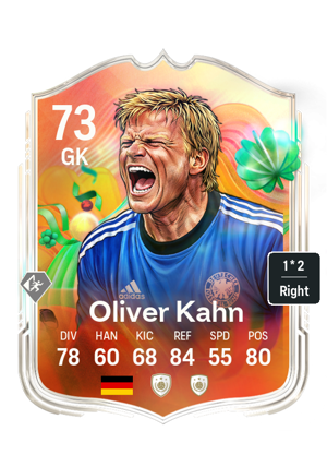 Oliver Kahn EA FC26 World Tour Silver Superstars - rated 73