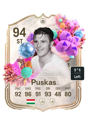 Ferenc Puskas EA FC26 FUT Birthday Icon - rated 94