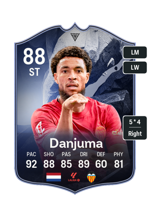 Arnaut Danjuma EA FC26 FC Pro Leagues - rated 88