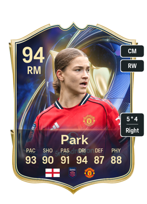 Jess Park EA FC26 TOTS - rated 94
