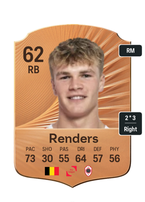 Semm Renders EA FC26 Bronze Rare - rated 62