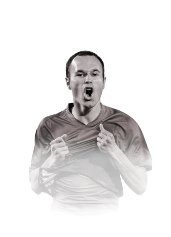 Andres Iniesta EA FC26 Knockout Royalty Icon - rated 93