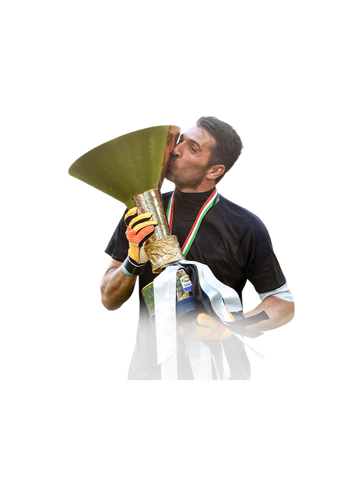 Gianluigi Buffon EA FC26 Trophy Titans Icon - rated 94