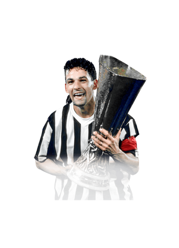 Roberto Baggio EA FC26 Trophy Titans Icon - rated 94