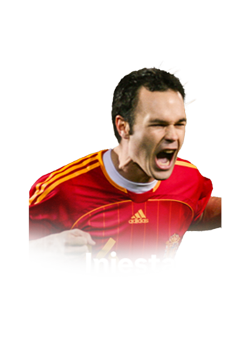 Andres Iniesta EA FC26 Champion Icon - rated 92