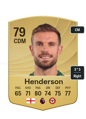 Jordan Henderson EA FC26 FUT Captains - rated 85