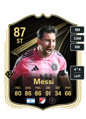 Lionel Messi EA FC26 Gold Rare - rated 86