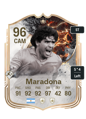 Diego Armando Maradona EA FC26 Icon - rated 95