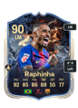 Raphinha EA FC26 Gold Rare - rated 89