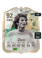 Zico EA FC26 FOF Greats of the Game Icon - rated 95