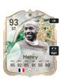 Thierry Henry EA FC26 Winter Wildcard Icon - rated 86