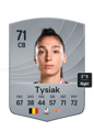 Amber Tysiak EA FC26 Silver Common - rated 71