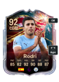 Rodri EA FC26 Gold Rare - rated 90