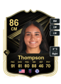 Alyssa Thompson EA FC26 Gold Rare - rated 81
