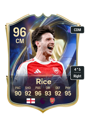 Declan Rice EA FC26 TOTW - rated 88