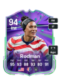 Trinity Rodman EA FC26 Gold Rare - rated 85